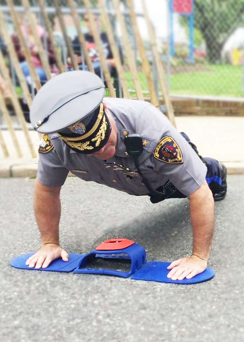 Beat The Chief – Push-up Contest – Toms River Police Department