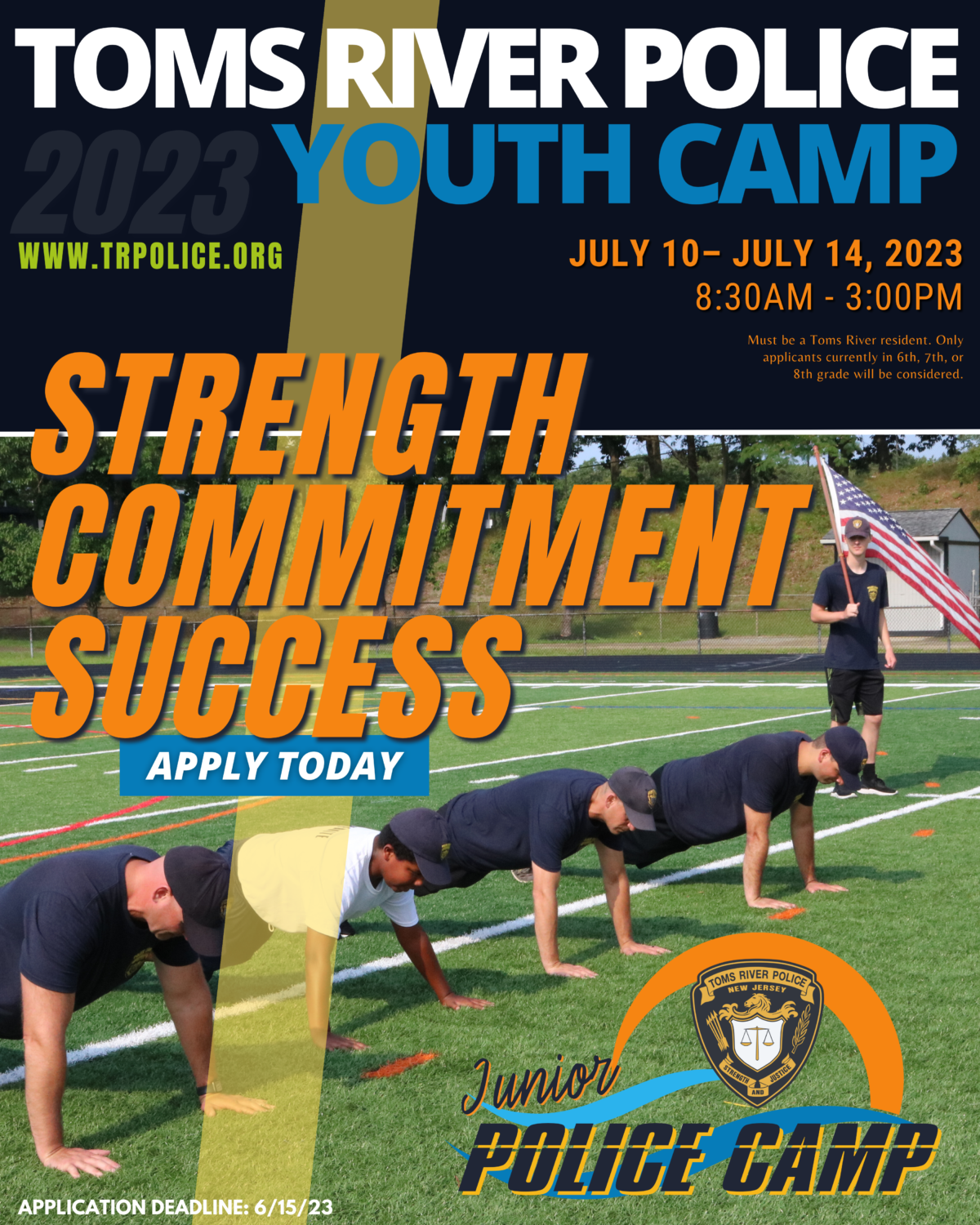 Junior Police Camp – Toms River Police Department