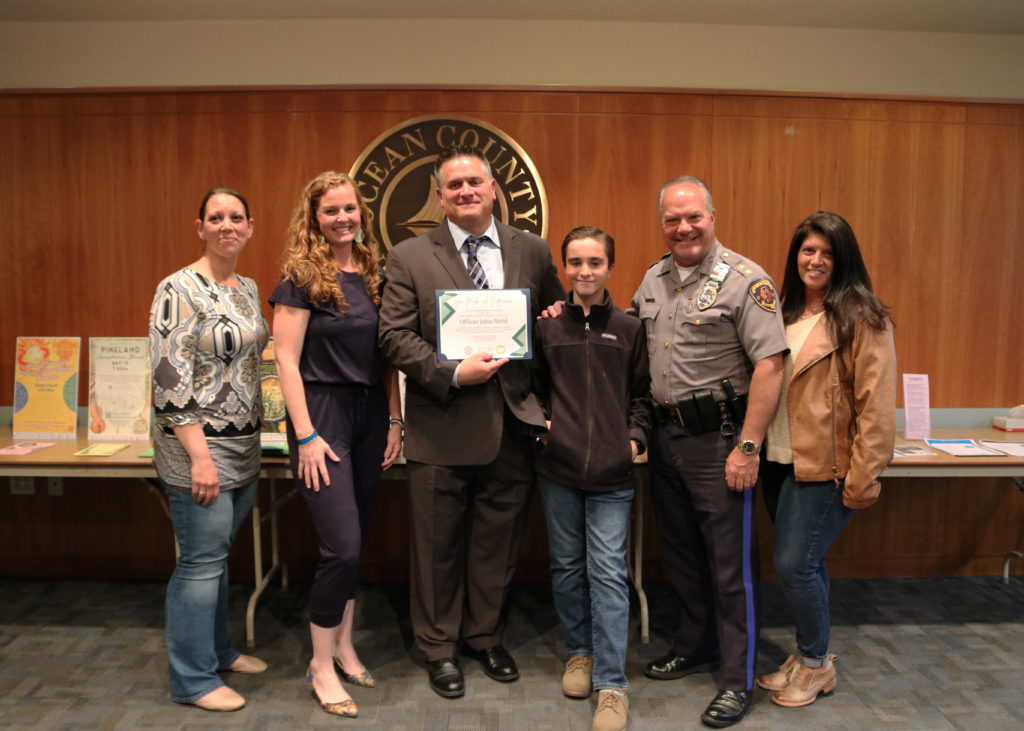 Congratulations Corporal John Mehl! – Toms River Police Department