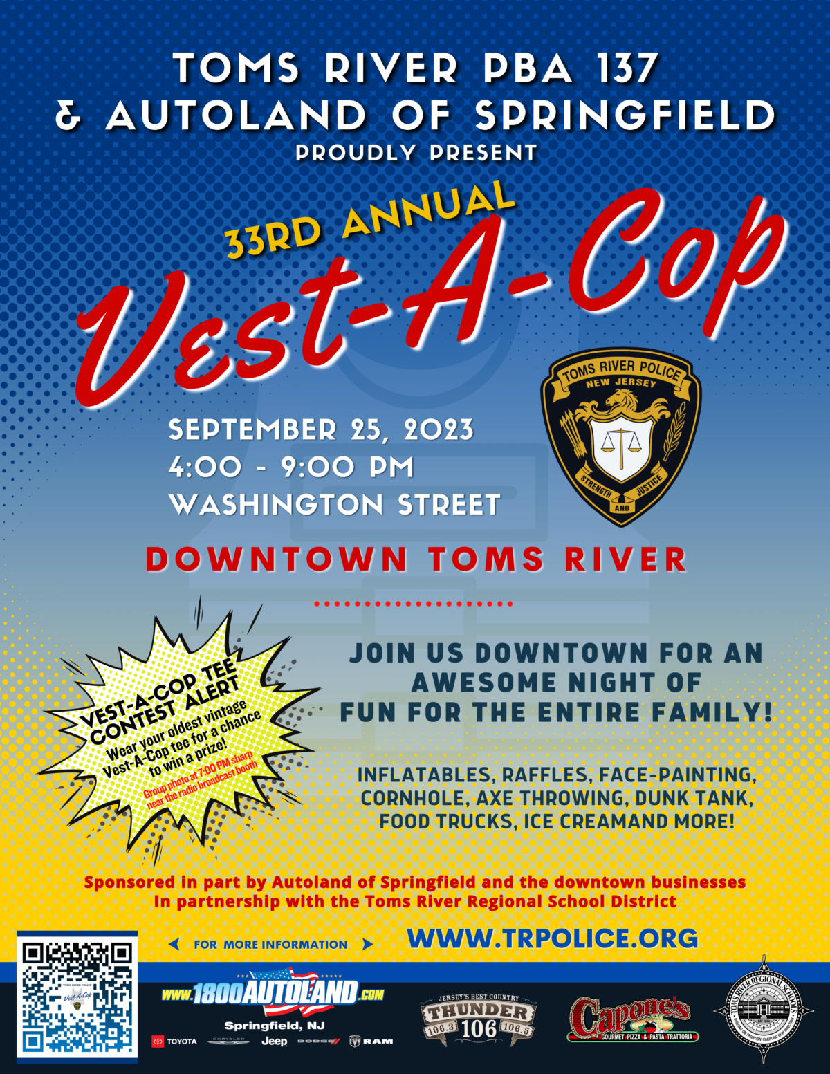 Vest-A-Cop 2023 – Toms River Police Department