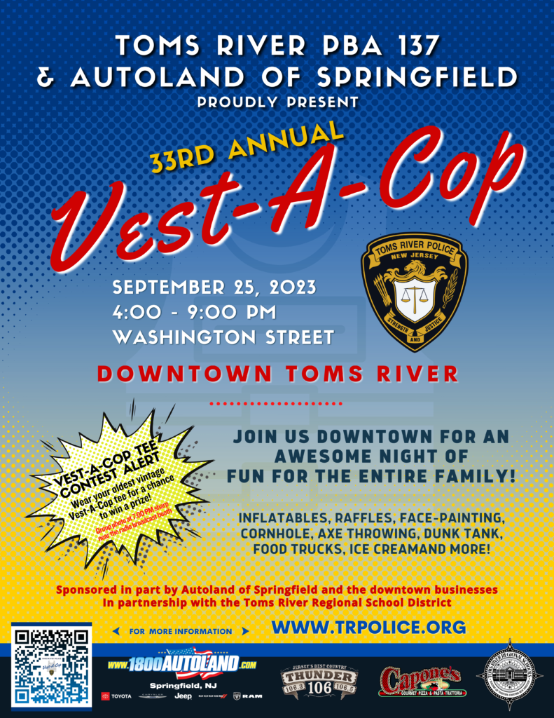 Vest-A-Cop 2023 – Toms River Police Department